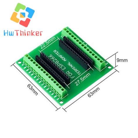 jual io terminal screw shield proto screw to nodemcu amica esp8266 v2