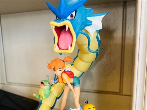 Misty Gyarados Pokémon Figur Figurine Remixt von HowSilly MakerWorld
