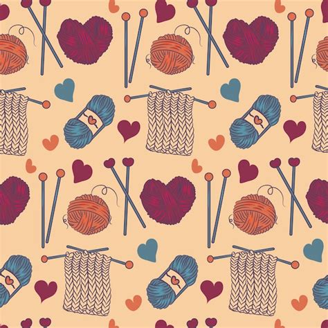 Premium Vector Fabric Seamless Pattern Design