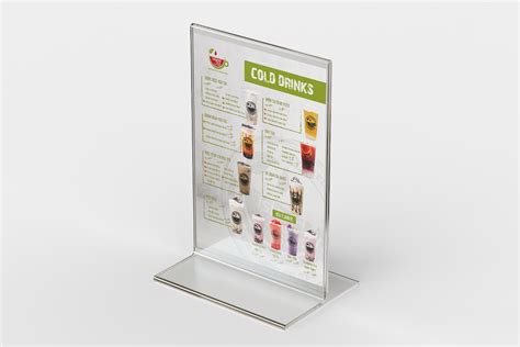 Table Top Sign Size At Fred Rollins Blog