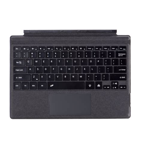 Surface Pro 7 Wireless Matching Bluetooth Keyboard With Touchpad，rechargeable Magnetic Keyboard