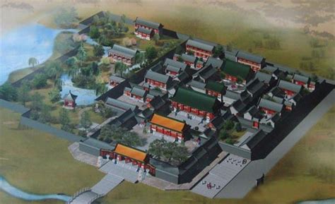 府邸古代 效果图 平面图 大山谷图库