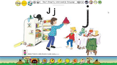 Jolly Phonics Letter J Story Youtube