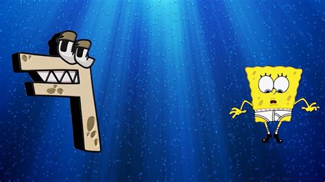 Alphabet Lore A Z 3d But Spongebob Youtube