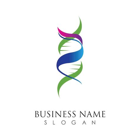Premium Vector Dna Logo Vector Icon Template