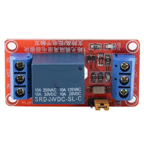 Electromechanical Relays Optocoupler Module Single Channel High Low Trigger V V V V