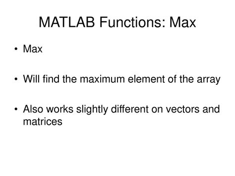 Introduction To MATLAB Ppt Download