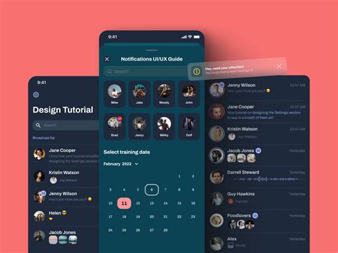 Notifications Ui Design Inspiration Behance