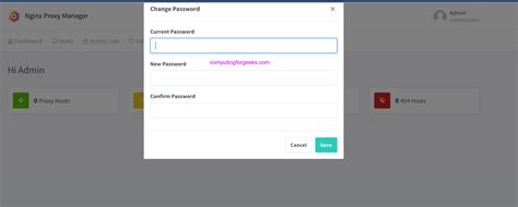 how to run nginx proxy manager in docker container computingforgeeks