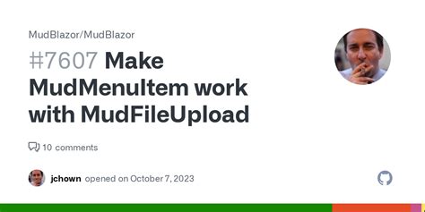 Make Mudmenuitem Work With Mudfileupload · Issue 7607 · Mudblazor