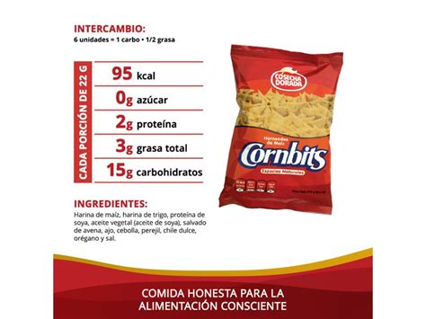 Comprar Snack De Maiz Cosecha Dorada Cornbits 6 Pack 270 G Walmart