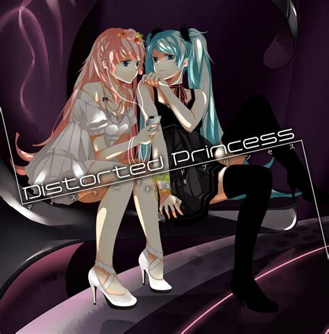 Hatsune Miku And Megurine Luka Vocaloid Drawn By Hatsuko Danbooru