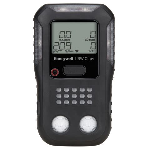 Honeywell Portable Multi Gas Detector Bwc4 Y N Bw Clip4 O2 Co H2s Lel Portable Gas Detector With