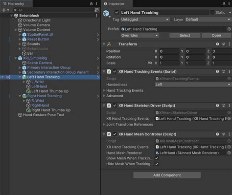 Visionos And Xr Hands Static Hand Gesture Not Detected Unity Engine
