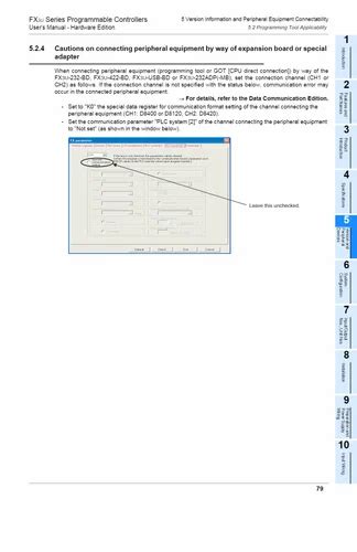 Mitsubishi Fx3u 48mt Mitsumishi Programmable Logic Controller At
