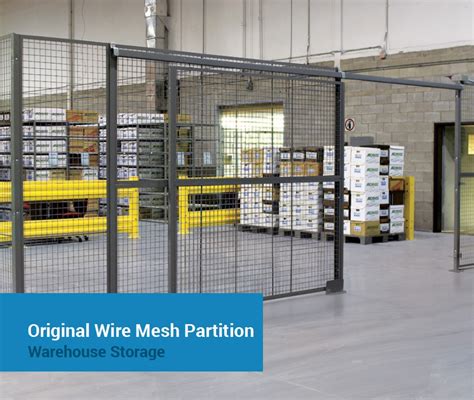 Original Wire Mesh Partition Concept Storage Solutions