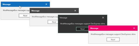 Devexpress Winforms使用技巧教程：如何允许用户跳过消息 Devexpress控件中文网