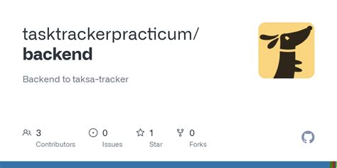 github tasktrackerpracticum backend backend to taksa tracker