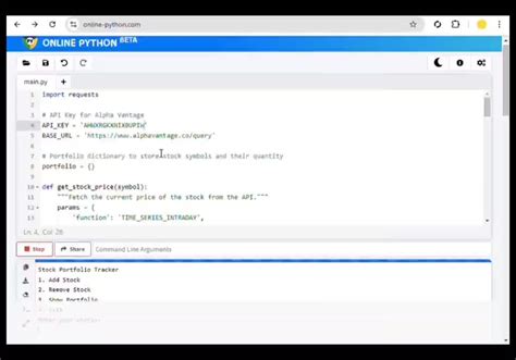 shehriyar ali rustam on linkedin pythonprojects stocktracking apis codealpha coding