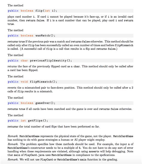 Solved Download The Starter Code Playcardjava It Should