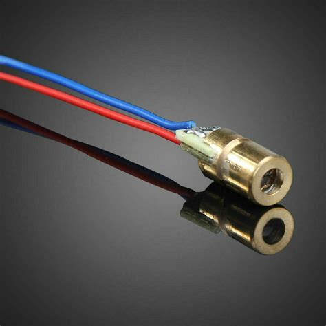 Laser 650nm Mini 6mm 5v 5 Mw Laser Diode Module Tête Wl Rouge Arduino Monduino