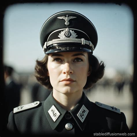 Female Nazi Officer In German Uniform Prompts Stable Diffusion Online