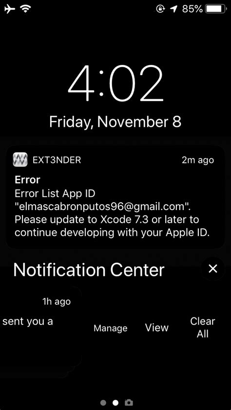 Help Does Anyone Know Why Every Time I Try To Do Anything On Extender
