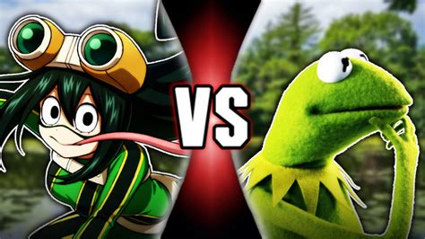 Tsuyu Asui Vs Kermit By Ty50ntheskeleton On Deviantart