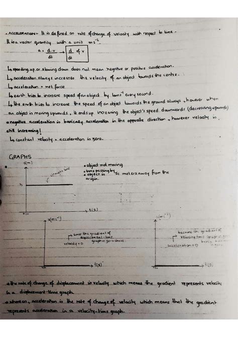 SOLUTION Unit Kinematics With Graphs And Projectile Motion Properties Studypool