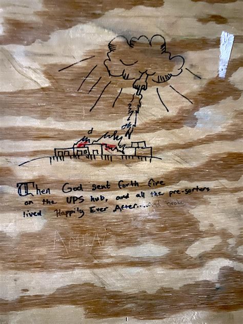 A Taste Of Some Of The Artwork Found Inside Ups Semi Trailers Rfunny