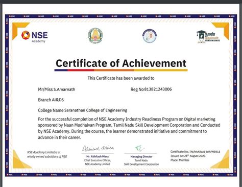 Amarnath Suresh On Linkedin I Am Very Happy To Sharei Have