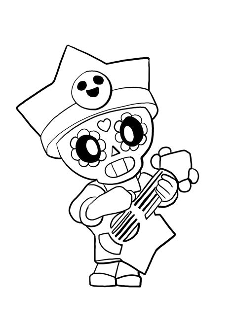 Poco Brawl Stars Coloring