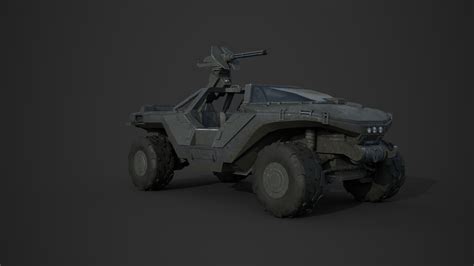 Halo 4 Warthog Blueprints Trx 4m Halo Warthog Body By Onebitcpu