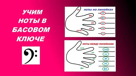 НОТЫ В БАСОВОМ КЛЮЧЕ как быстро выучить СУПЕР способ Вам поможет ЛАДОШКА Youtube