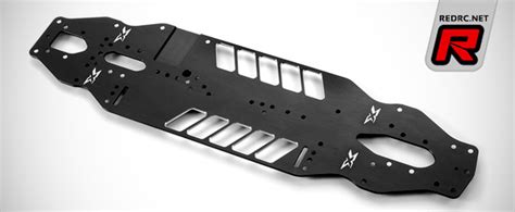 Red RC Xray T Aluminium Flex Chassis