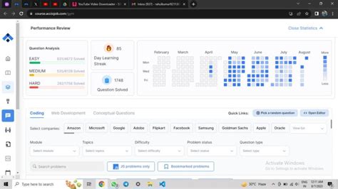 rahul kumar on linkedin acciojob 85 days daily coding streak