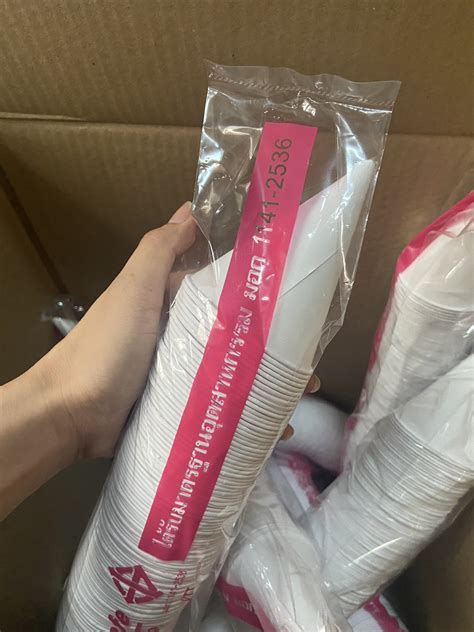 กรวยกระดาษน้ำดื่ม แบบกรวย 1 แพค 180 ชิ้น สำหรับดื่มน้ำ สีขาว ใช้งานได้สะดวก สะอาด ใช้แล้วทิ้งได้