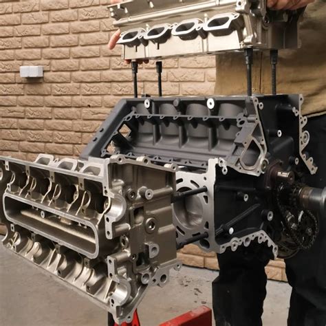 Bmw V8 Engine Becomes A Motorized Table Engine Bmw V8 Engine