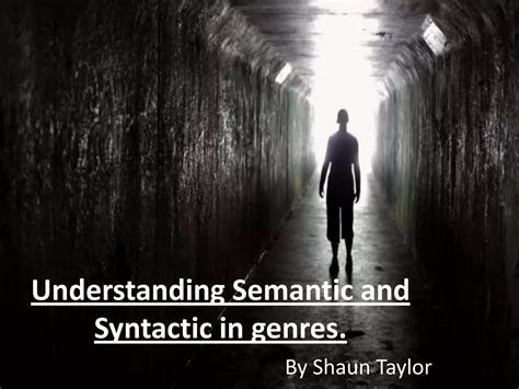 Semantic And Syntactic Pptx