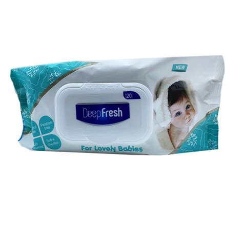 Deep Fresh ბავშვის სველი ქაღალდი 120 ც Veli Store