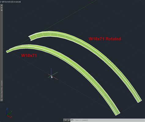 Solved Beam With Radius Autodesk Community