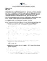 Introduction To Graphing Lab Report Mean Distance Vs Time Course Hero
