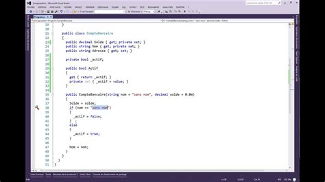 Tutoriel 97 C Encapsulation Youtube