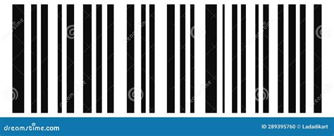 Bar Code Linear Template Retail Coding Technology Stock Illustration Illustration Of System