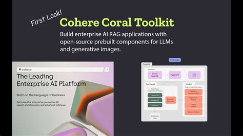 First Look At Coheres Coral Toolkit For Rag Youtube