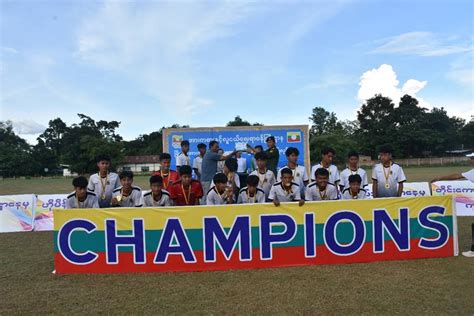 နမ့်စန်မြို့နယ်၌ အခြေခံပညာကျောင်းပေါင်းစုံ အသက် ၁၈ နှစ်အောက် အမျိုးသား အမျိုးသမီး ဘောလုံးပြိုင်ပ