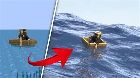This Mod Adds Realistic Waves To Minecraft Youtube