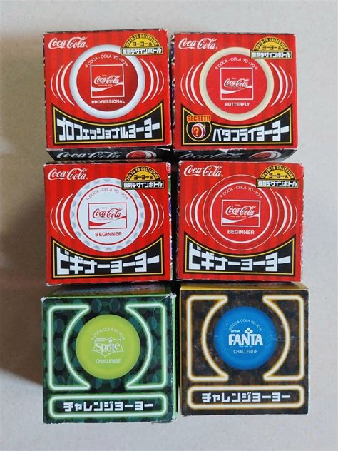 Coca Cola Coke Sprite And Fanta Year 2005 2006 Japan Limited Edition Yo Yo Collectibles