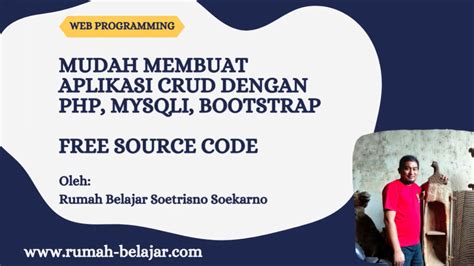 Mudah Membuat Create Read Delete Dengan Php Mysql Dan Bootstrap