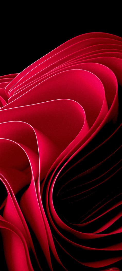 Red Windows 11 Background 4k Wallpaper Download